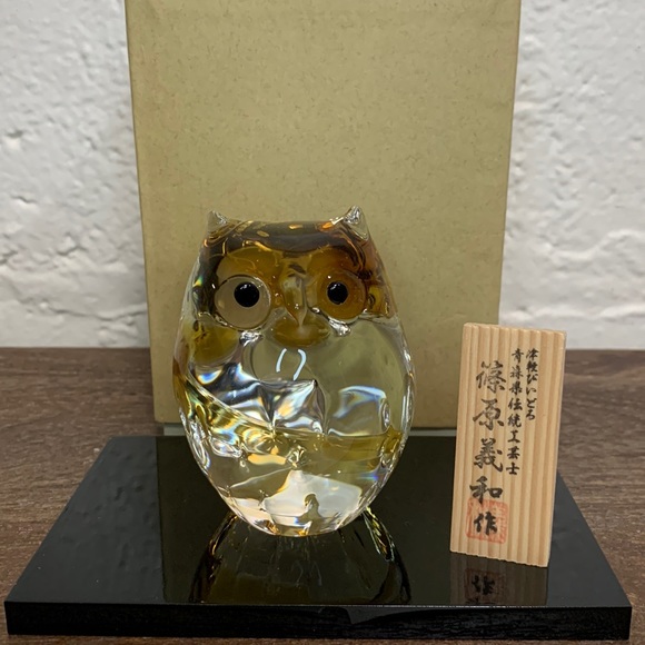 Hand Crafted | Accents | Handmade Japan Blown Glass Aderia Tsugaru ...